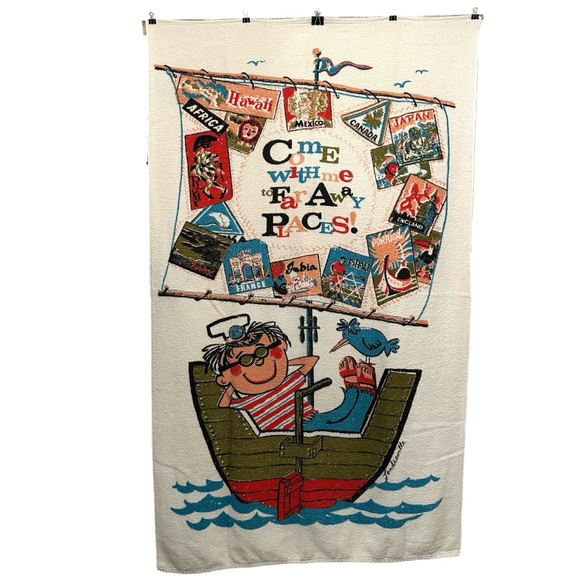 Terry Treasure | Bath | Vintage Terry Treasure Of California Beach ...